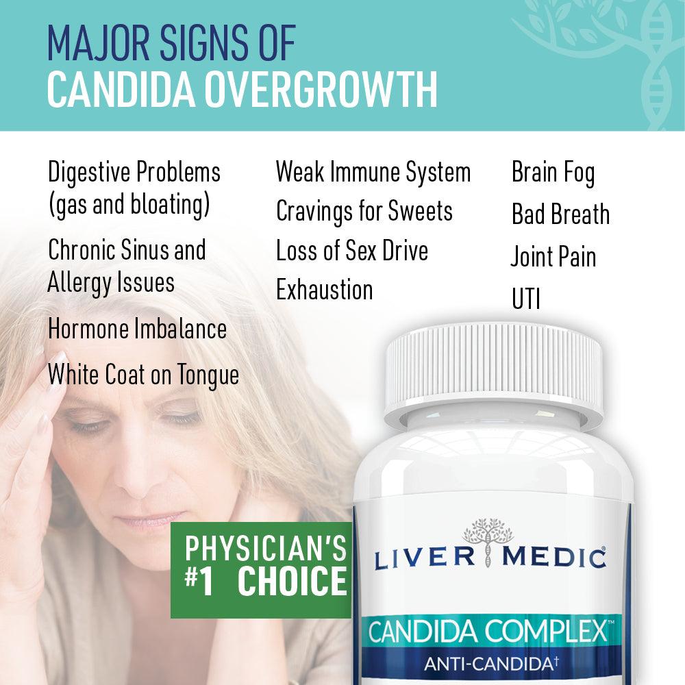 Candida Cleanse: Gut Health Supplement – Liver Medic