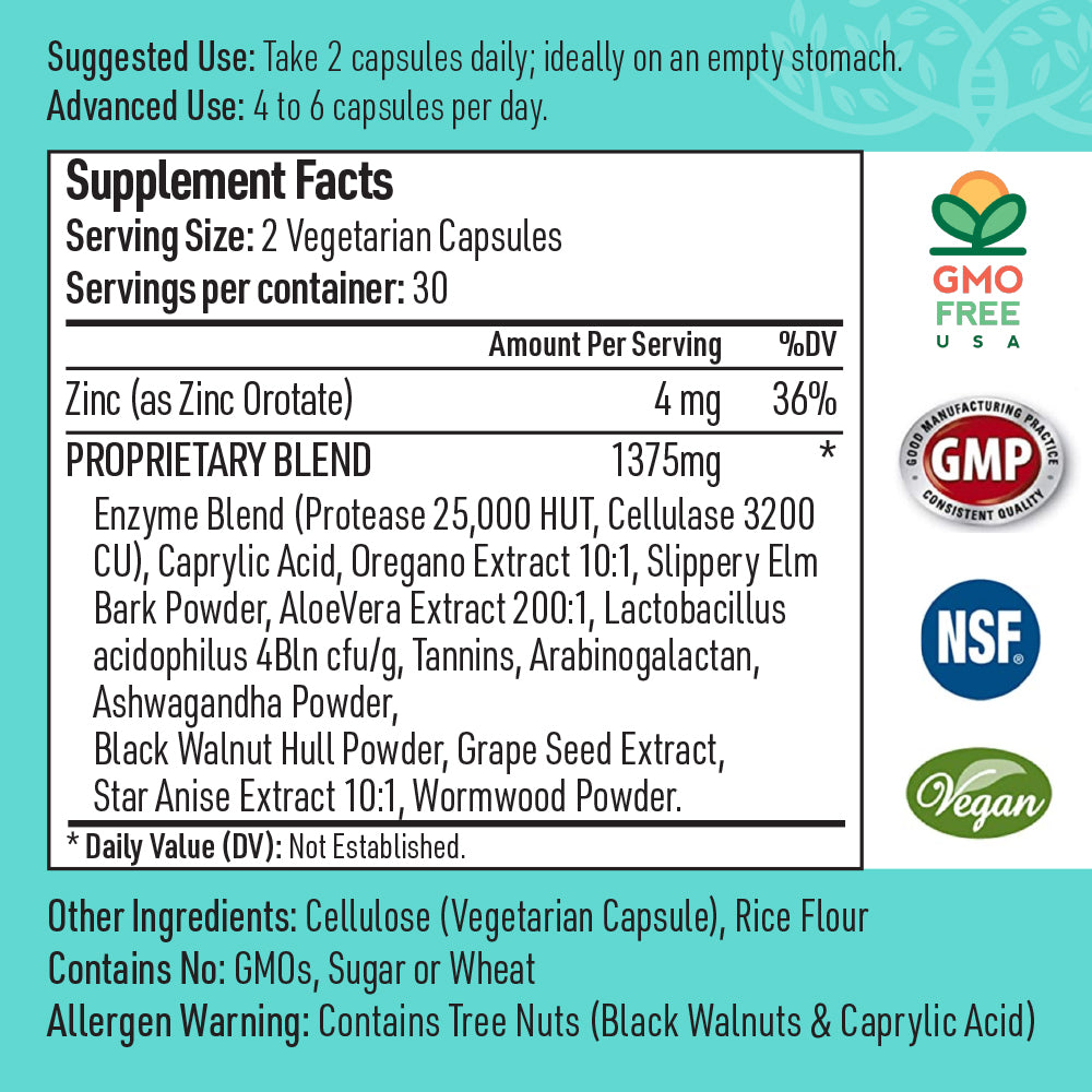 Candida Cleanse: Gut Health Supplement – Liver Medic