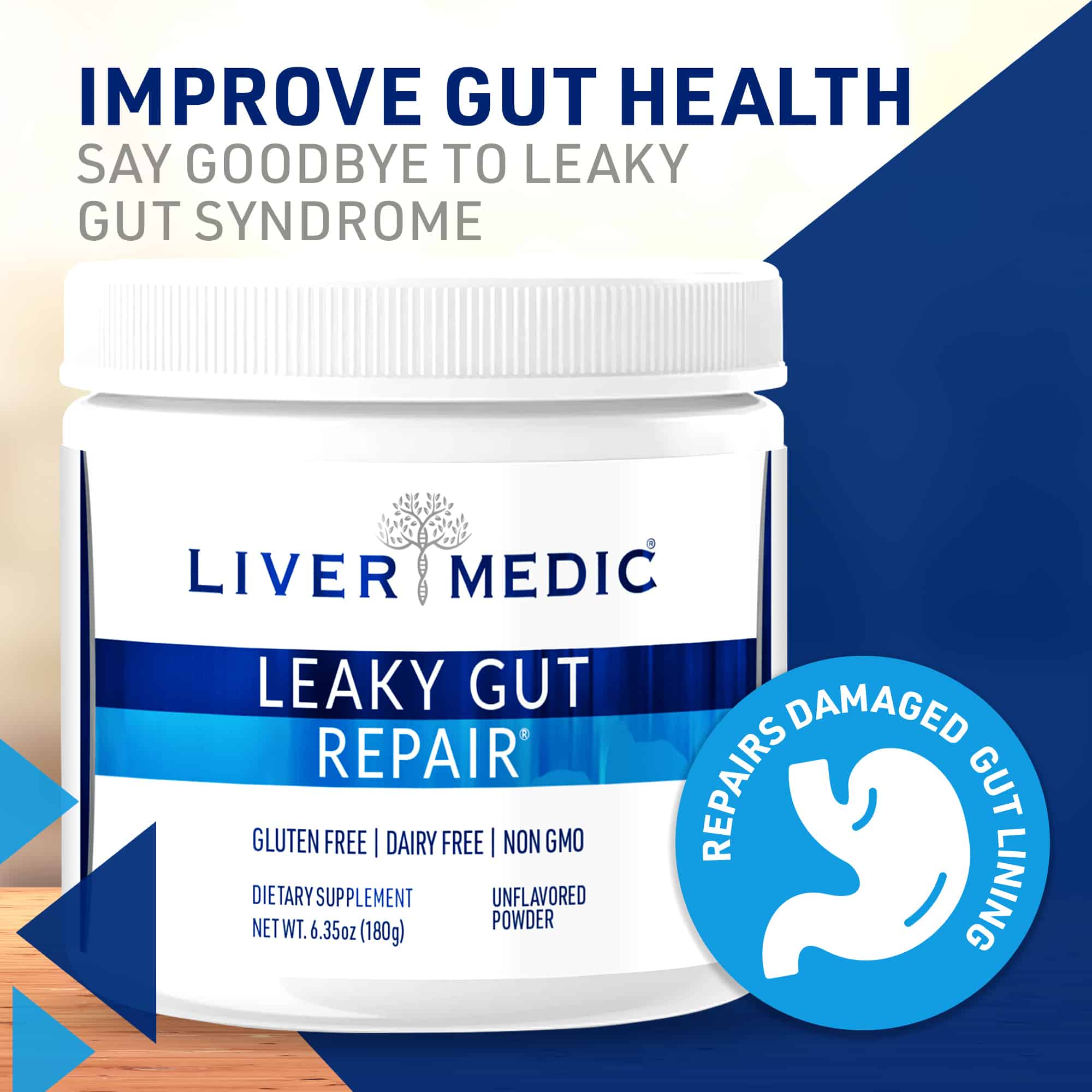 Gut Repair Powder for Digestive Health – Liver Medic
